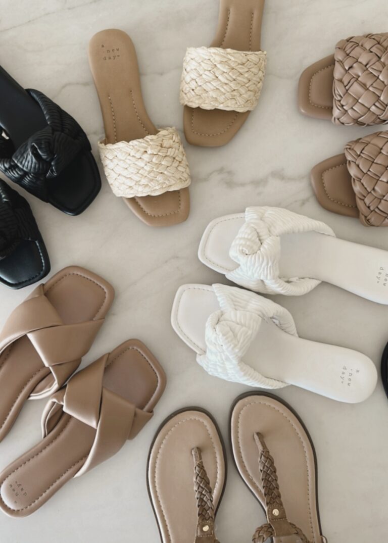 TARGET sandals - Stylin by Aylin